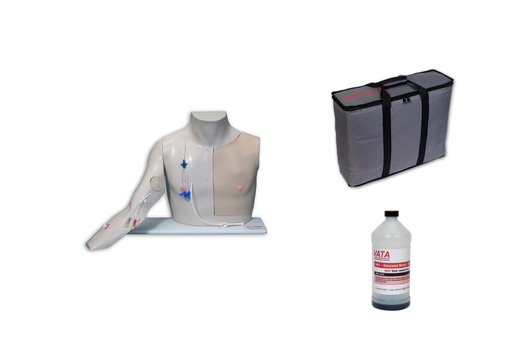 KIT Task Trainers Chester Chest Light | Laerdal Medical