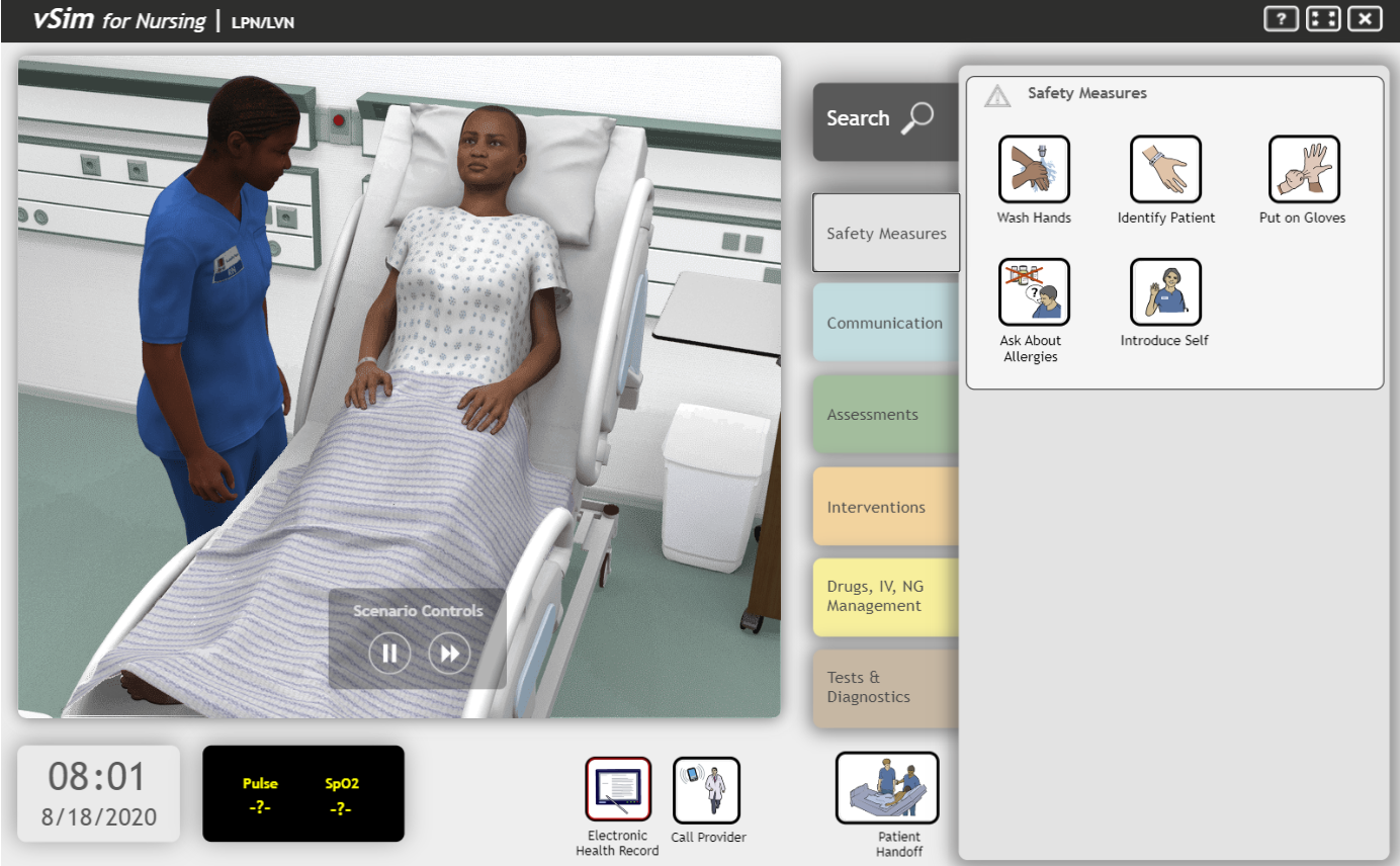 vSim® for Nursing LPN/LVN | Laerdal Medical