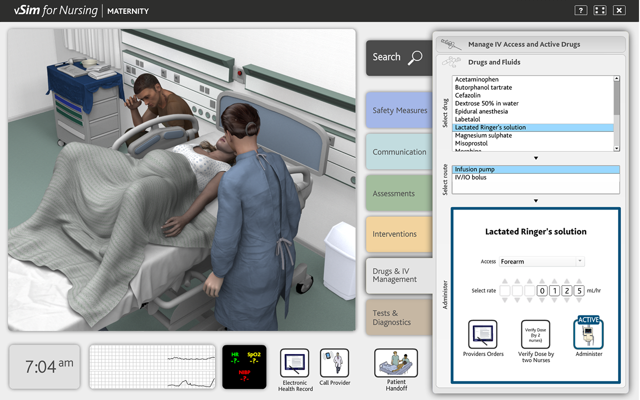 vSim® for Nursing Maternity | Laerdal Medical