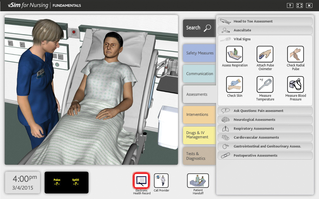 vSim for Nursing | Virtual Nursing Simulation | Laerdal Medical